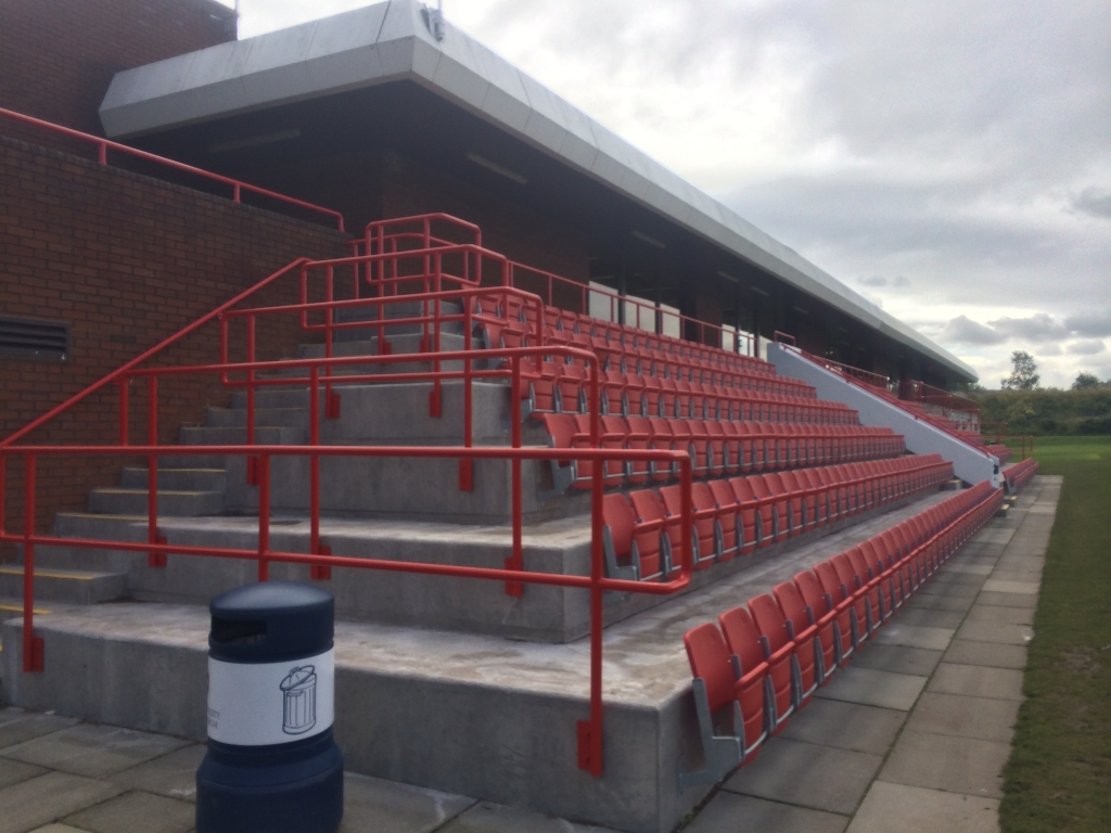 Sports Stadium Terracing - Peffermill, Edinburgh - G Fitzsimmons and Son